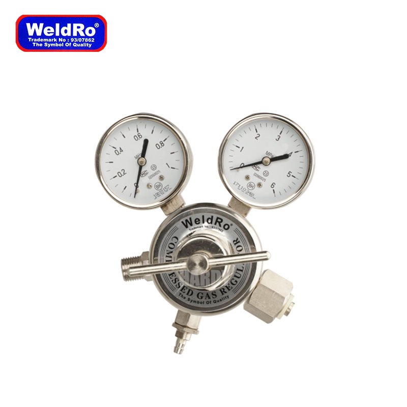 WELDRO STAINLESS STEEL REGULATOR - HARDY GASES & MACHINERY SDN BHD