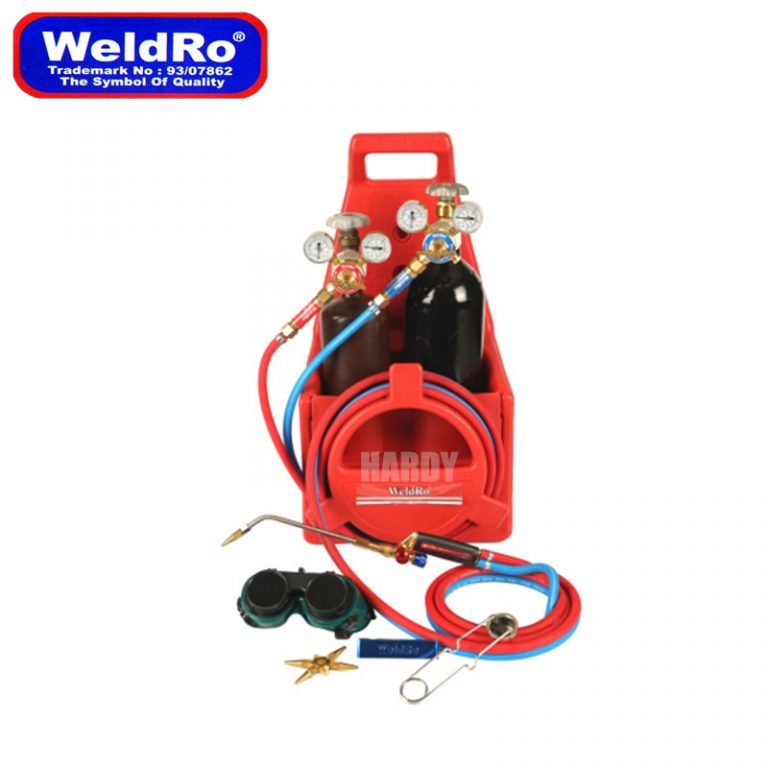 WELDRO MINI PORTABLE OXY-ACETYLENE WELDING SET - HARDY GASES ...