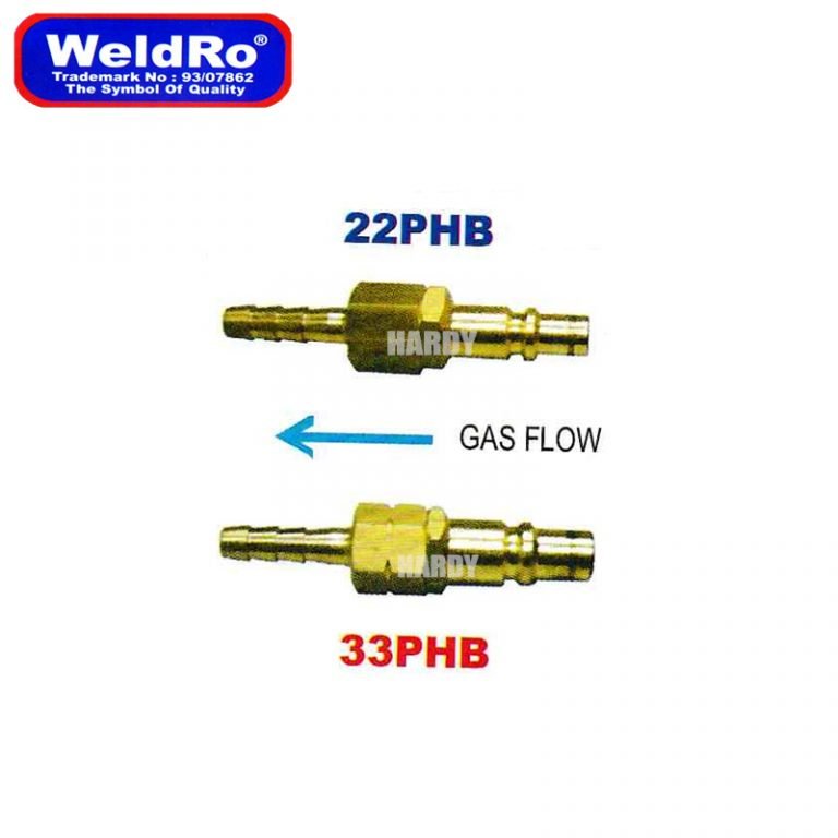 WELDRO PHB TYPE - PLUG FOR HOSE CONNECTION - HARDY GASES & MACHINERY ...